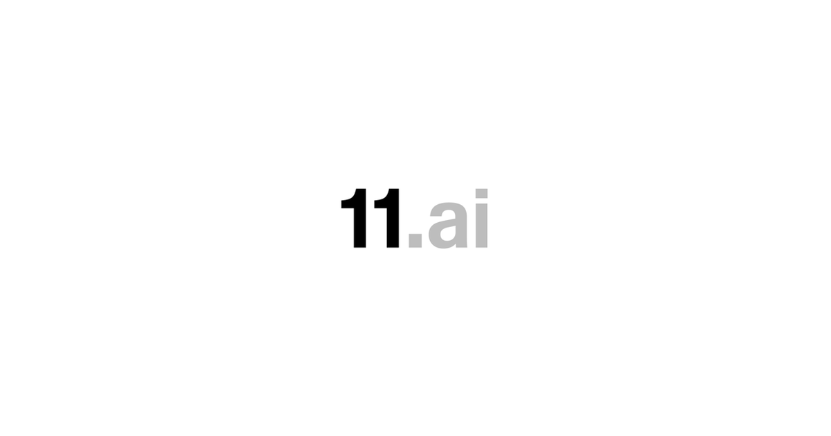 11.ai - Desktop App for Mac, Windows (PC) - WebCatalog