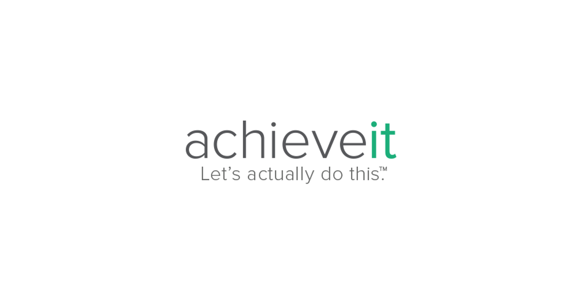 AchieveIt - Aplicación de escritorio para Mac, Windows (PC) - WebCatalog