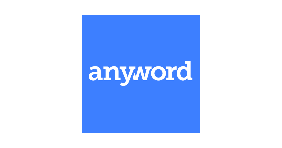 Anyword - Desktop App for Mac, Windows (PC) - WebCatalog