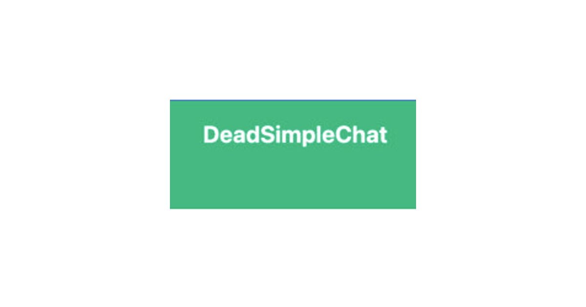 Dead Simple Chat - Aplicación de escritorio para Mac, Windows (PC) - WebCatalog
