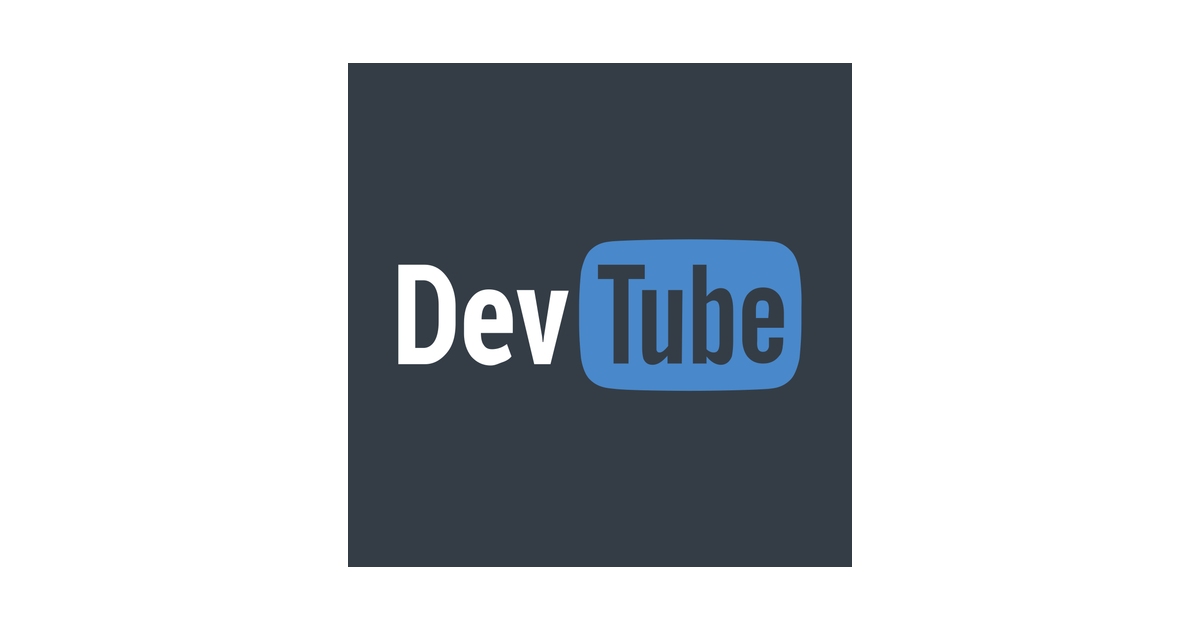 DevTube - Desktop App for Mac, Windows (PC) - WebCatalog