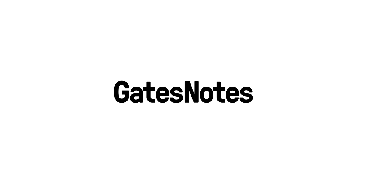 GatesNotes - Aplicación de escritorio para Mac, Windows (PC) - WebCatalog