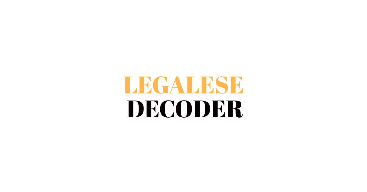 Legalese Decoder - Aplicación de escritorio para Mac, Windows (PC) - WebCatalog