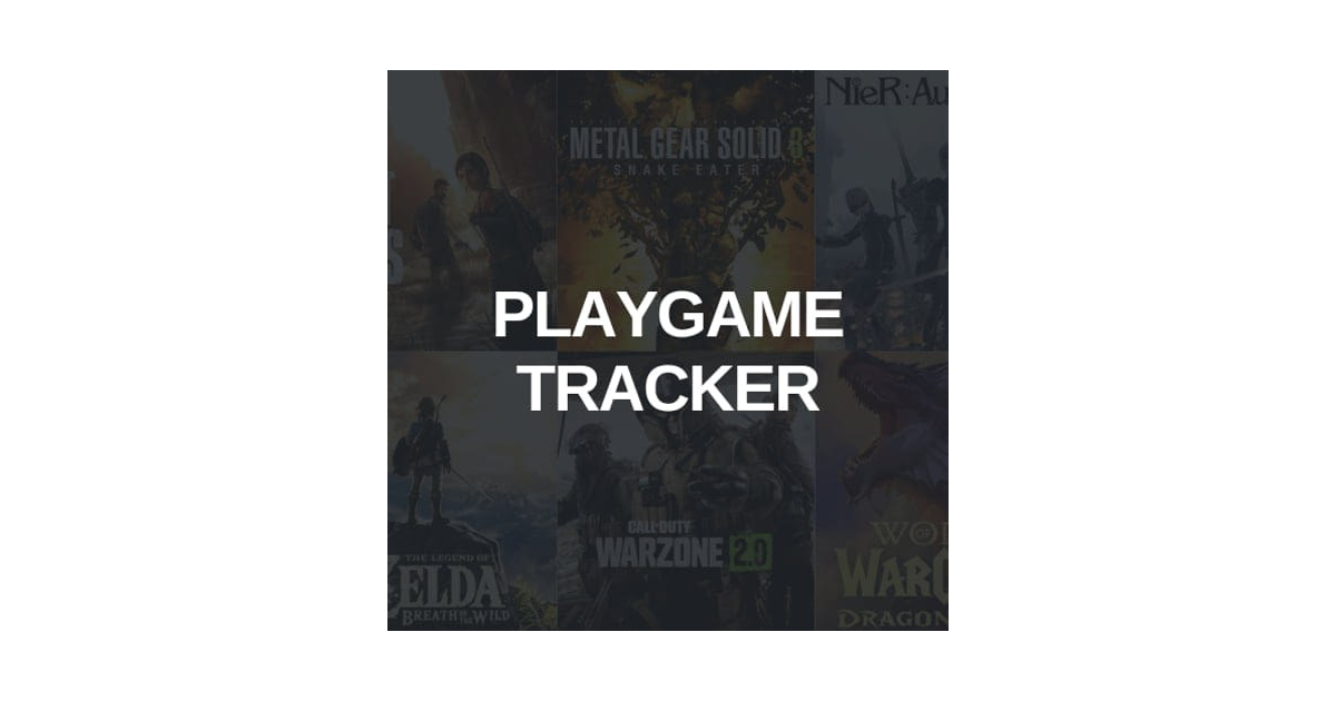 Playgame Tracker - Game for Mac, Windows (PC) - WebCatalog