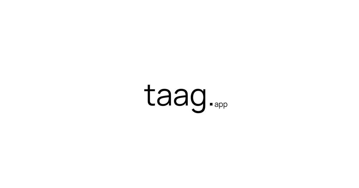 taag.app - Desktop App for Mac, Windows (PC) - WebCatalog