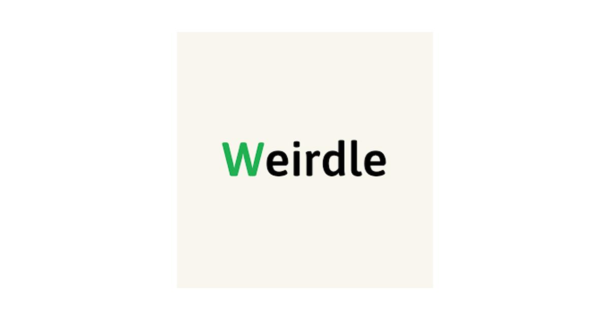 Weirdle - Game untuk Mac, Windows (PC) - WebCatalog